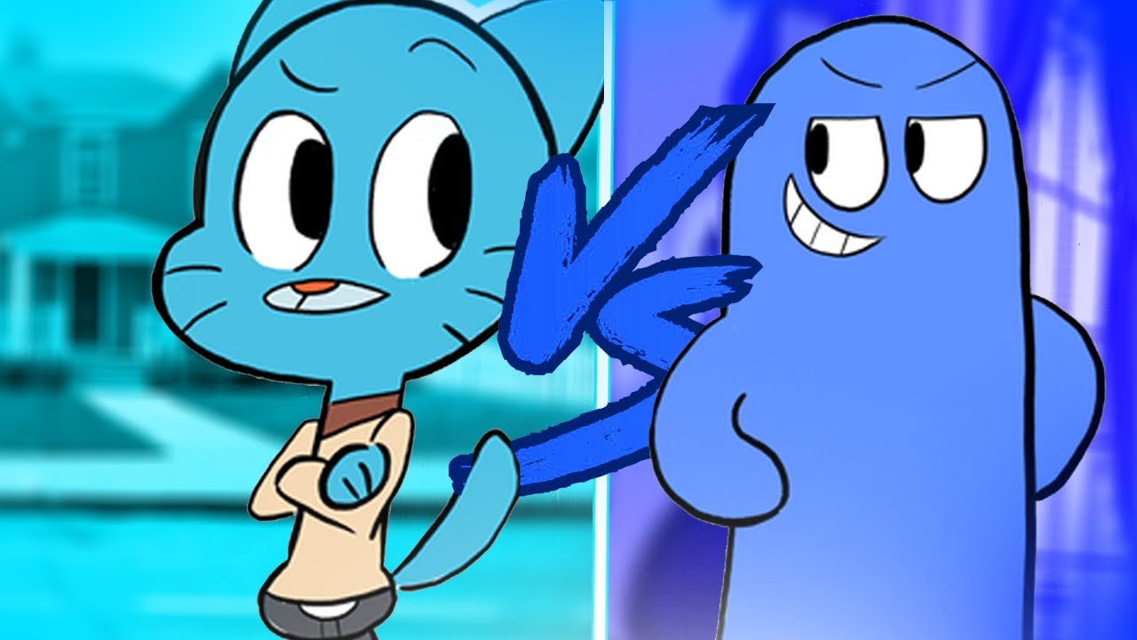 Gumball VS. Bloo | Confronto de Lendas ft.QNBR, Giga e PlayerRaps - YouTube