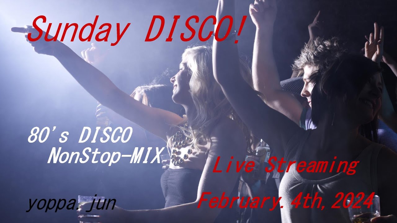 アナログレコードで回す！ Sunday Disco! February.4th,2024 - YouTube