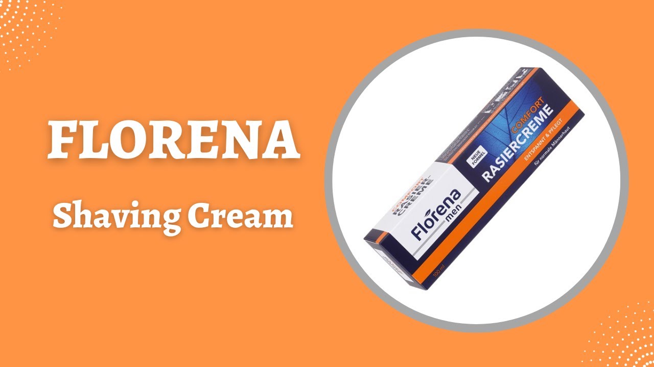 Florena shaving cream δοκιμή! - YouTube