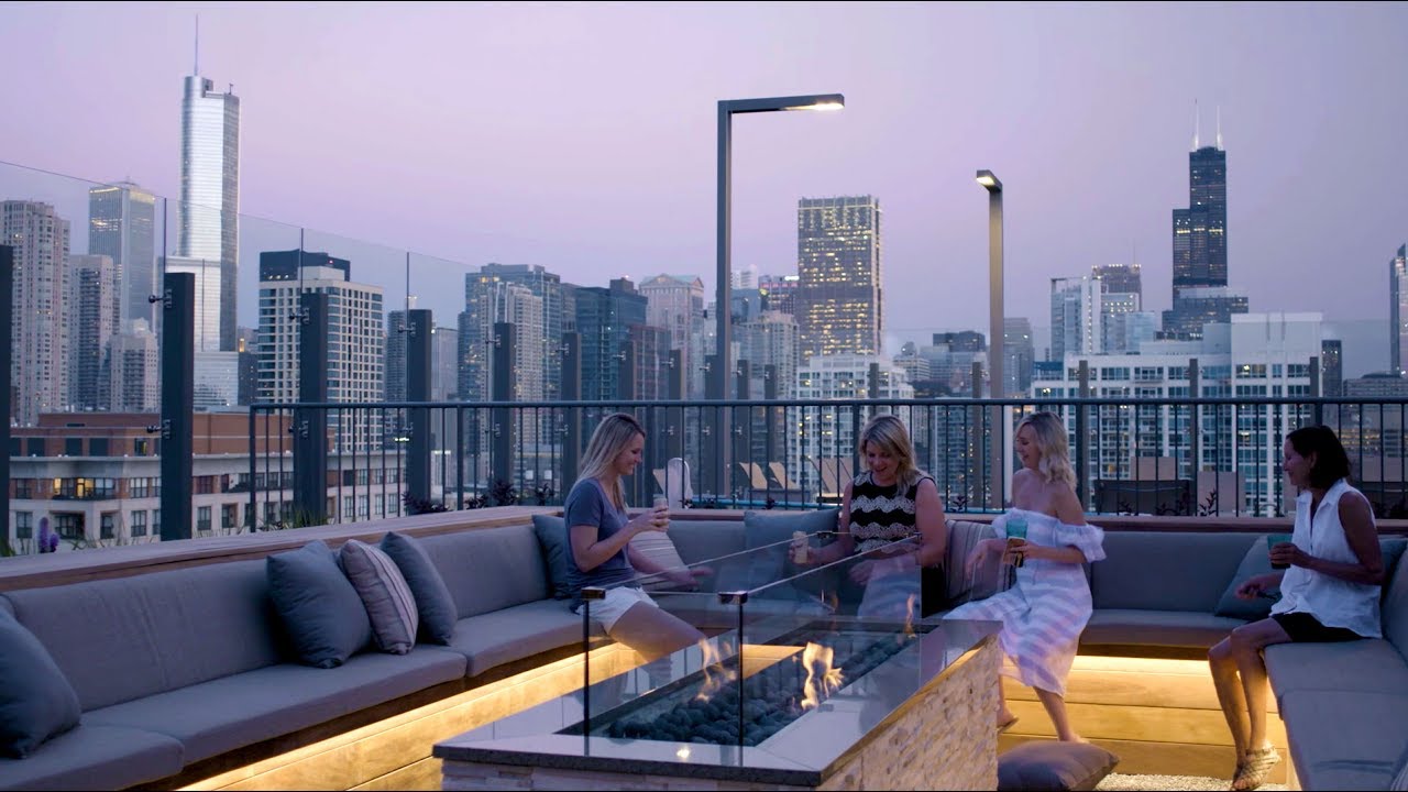 Niche 905 Chicago Apartments Tour - YouTube