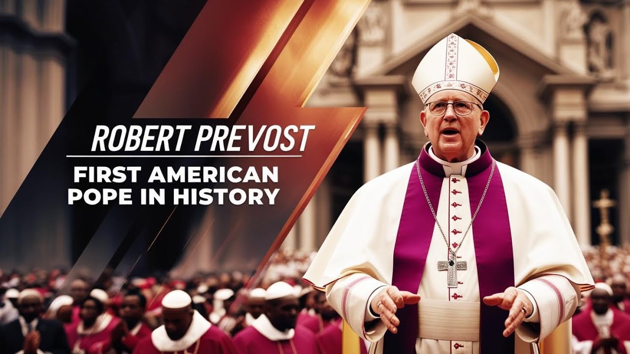 HISTORY MADE! First American Pope in history! - YouTube