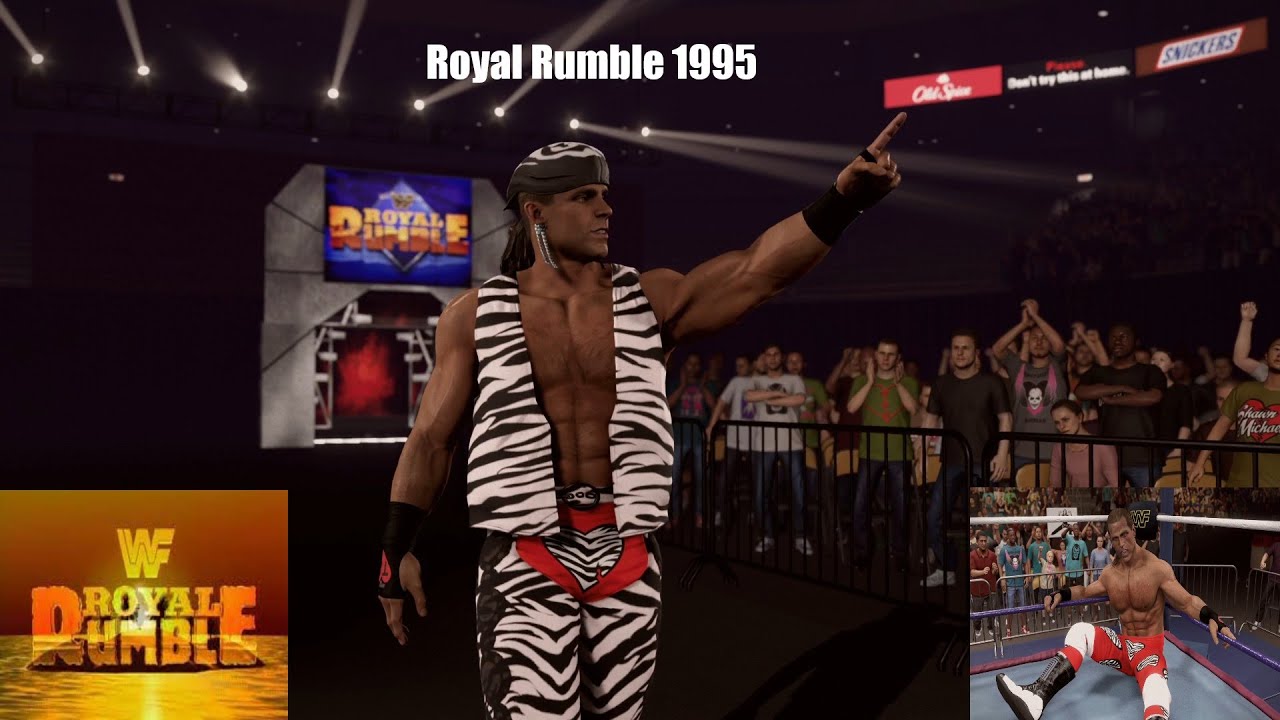 WWF Royal Rumble 1995 - The Royal Rumble Match - YouTube