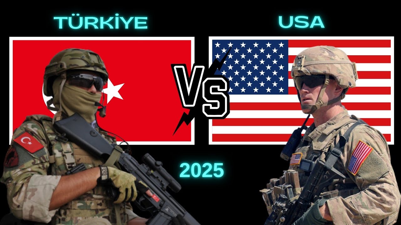 Türkiye vs Amerika askeri güç karşılaştırması 2025 | Türkiye vs USA ...
