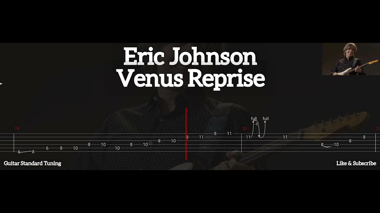 Eric Johnson - Venus Reprise ( Tab Guitar ) - YouTube