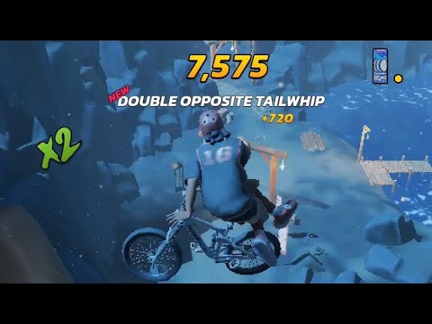 mencoba game sepeda gunung yang mirip dengan downhill PS2 dulu ...