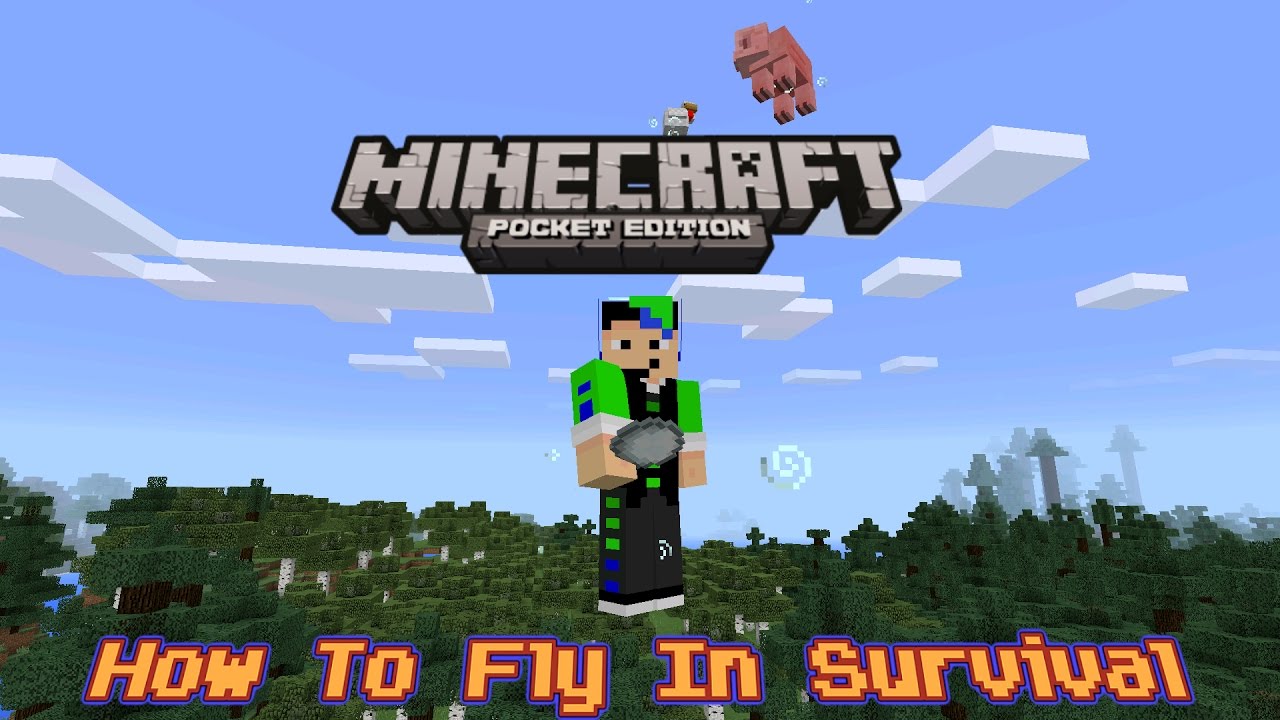 How to fly in minecraft pe survival - psychicaceto