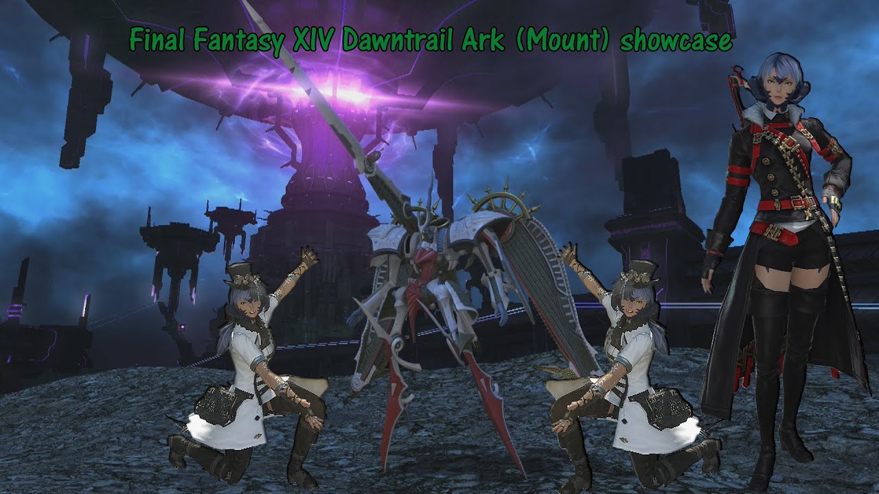 Final Fantasy XIV Dawntrail Ark (Mount) showcase - YouTube