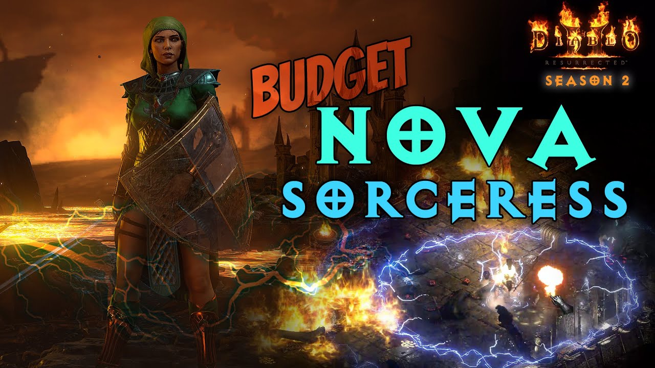 D2R Budget Nova Sorceress / Crescent Moon / Patch 2.5 - YouTube