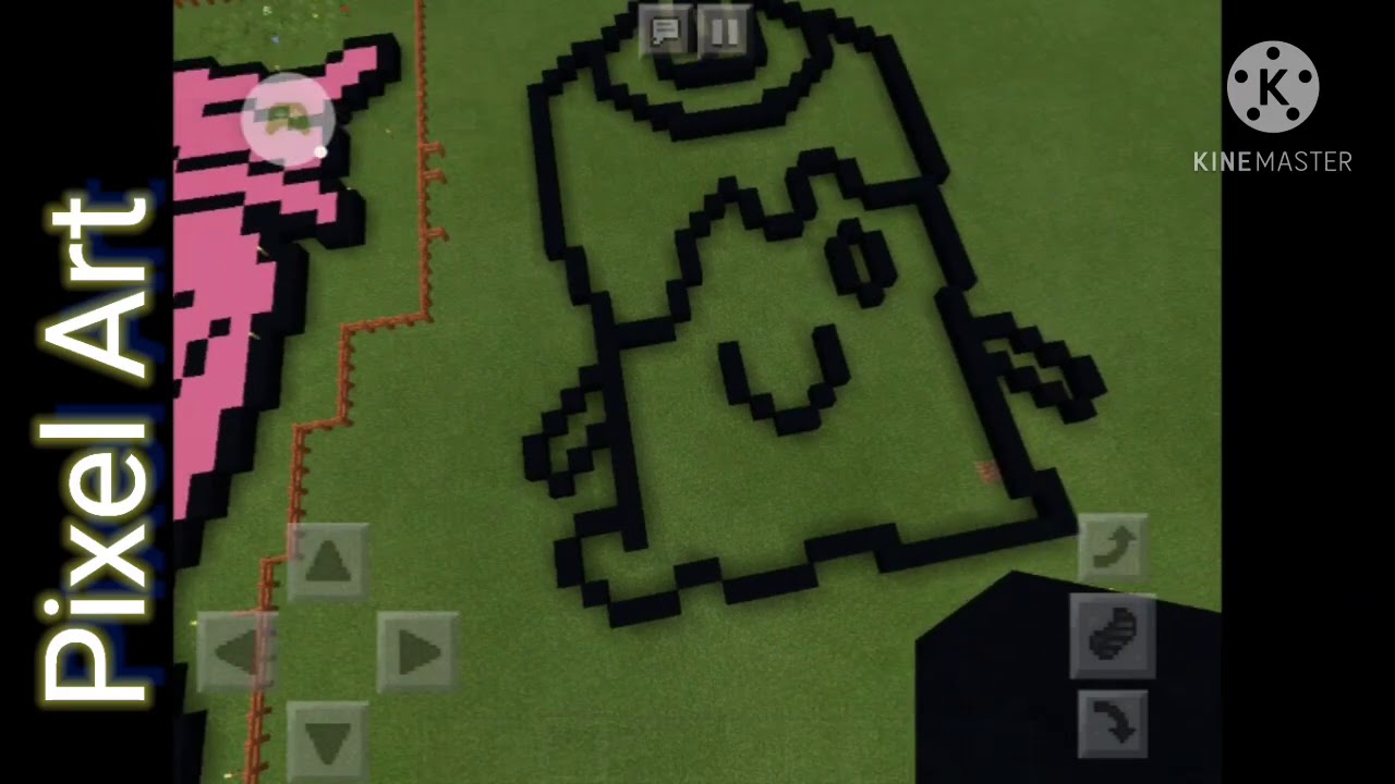 Minecraft Pokemon pixel art || Litwick pixel art - YouTube