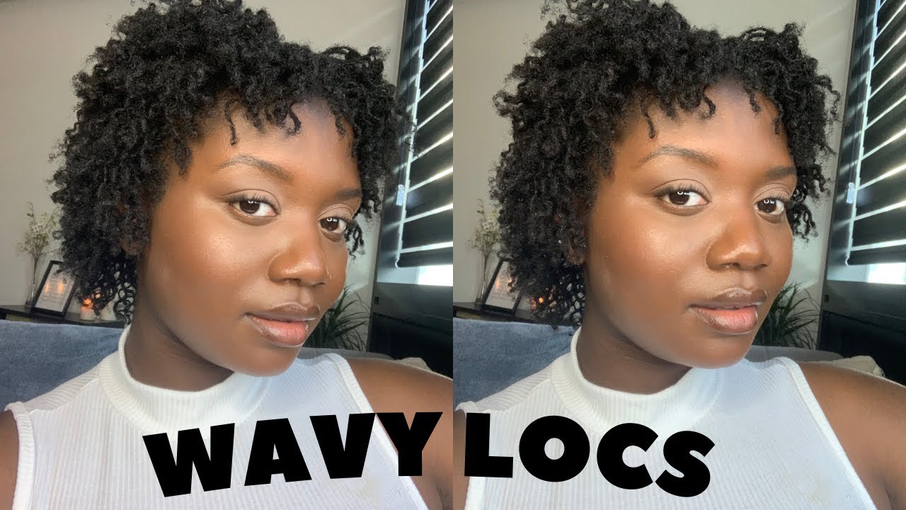 DEFINED BRAID OUT on SHORT LOCS - YouTube