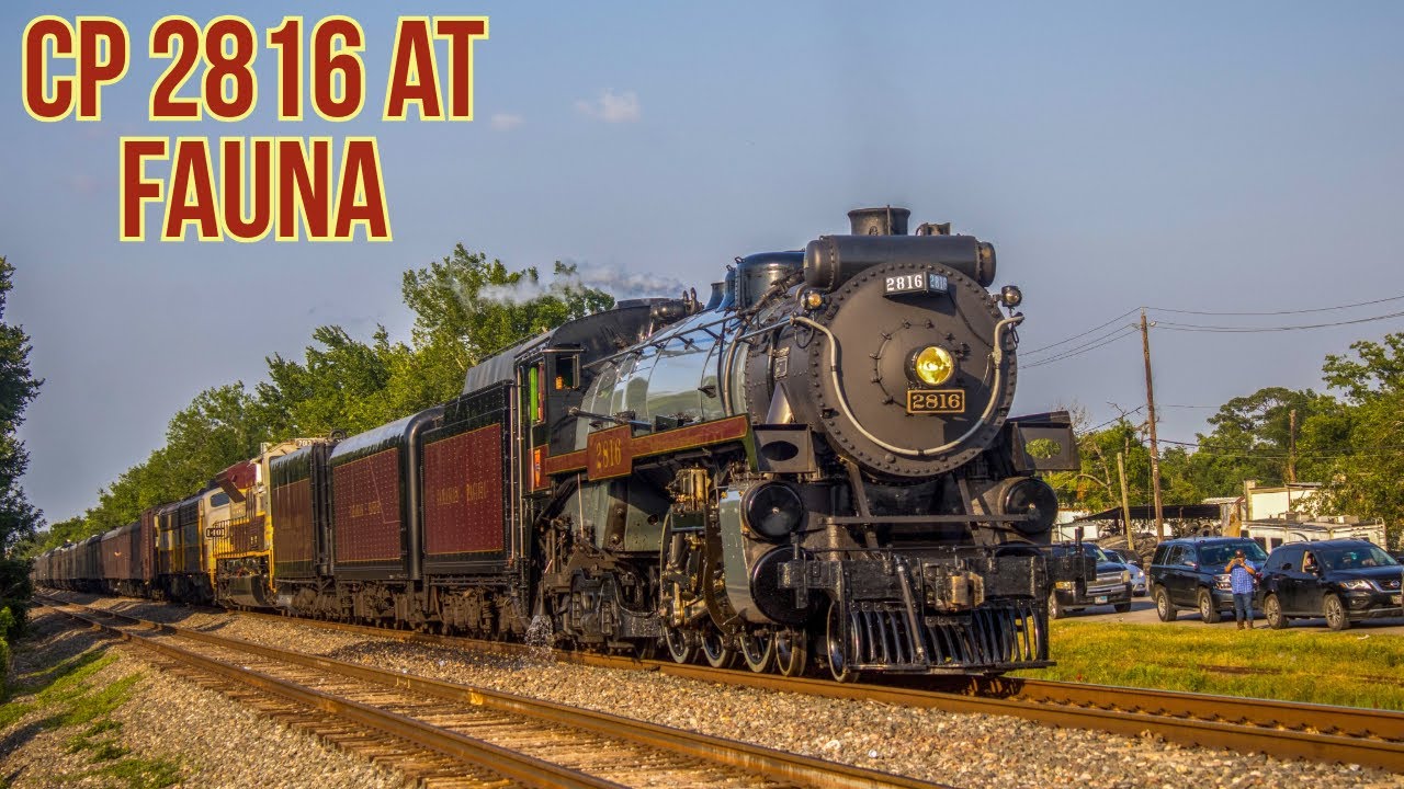 CP 2816 departing Fauna siding 5/25/2024 - YouTube