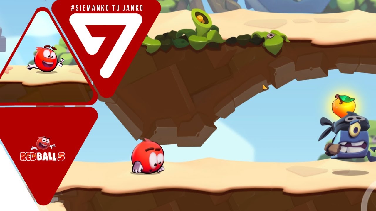 Red Ball 5 - Plansze 1- 4 Gameplay - YouTube