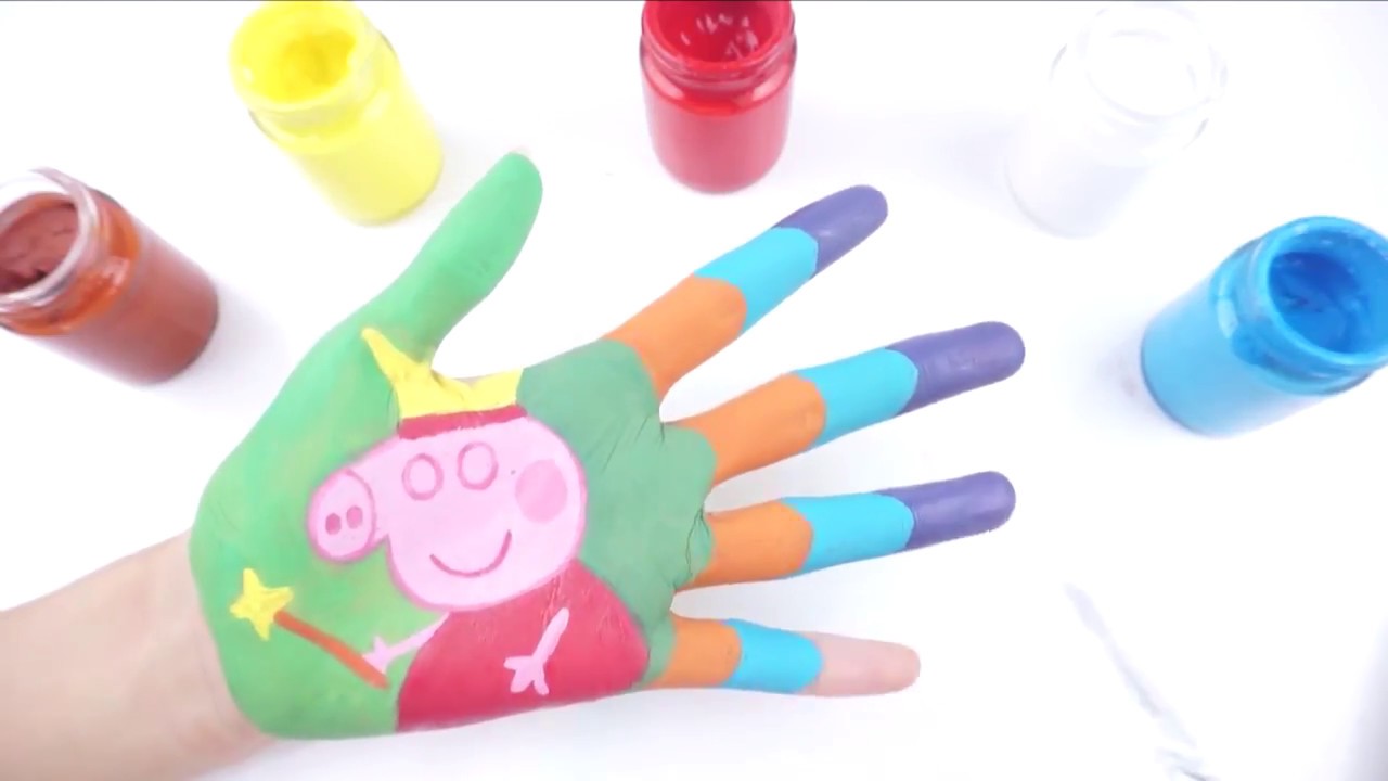 Peppa Pig Colors | Coloring Page For Learning Colors | Coloring Page ...