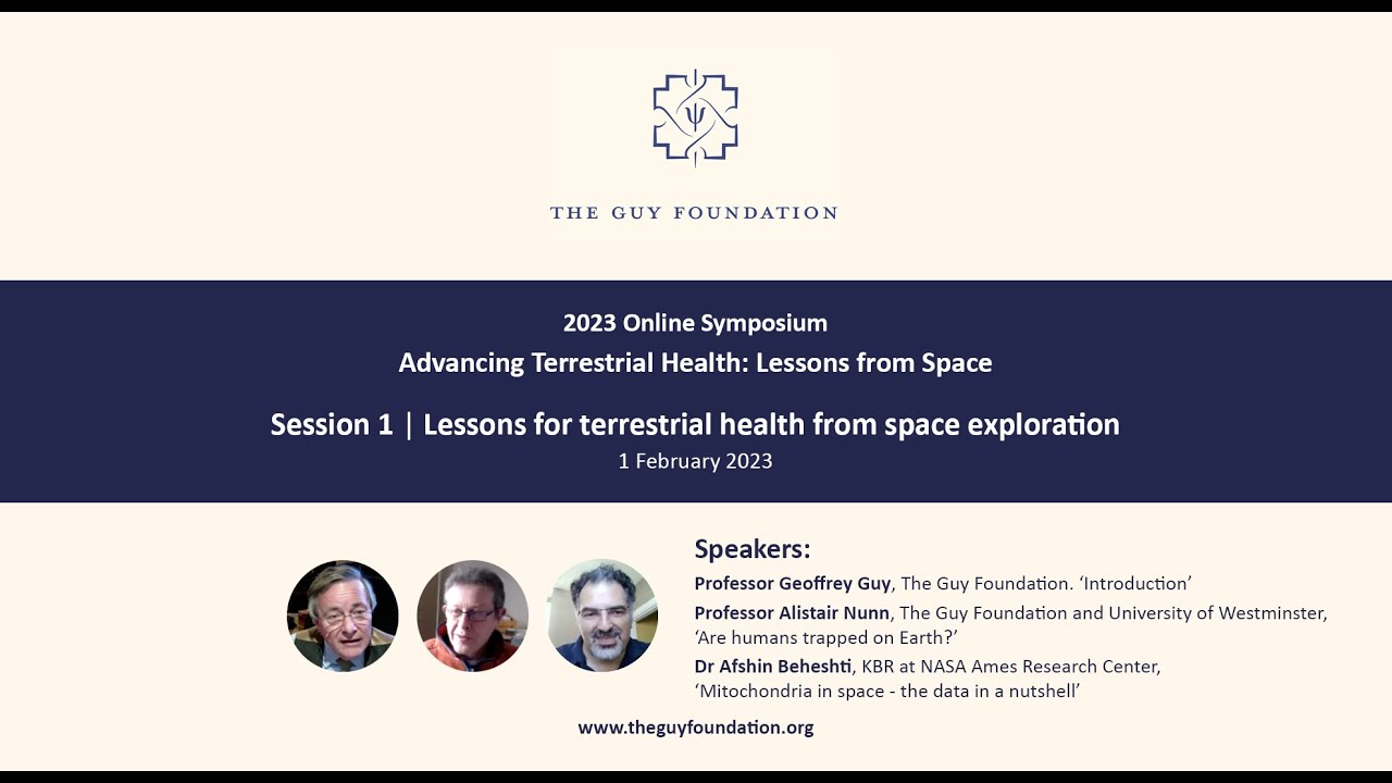 Geoffrey Guy, Alistair Nunn, Afshin Beheshti: Lessons for terrestrial ...