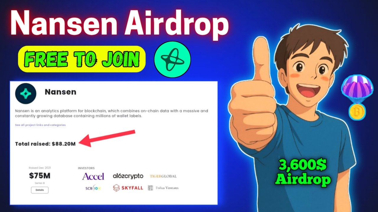 Nansen Ai Airdrop Full Guide | Nansen AI Season 1 Point System | 88$ Million Funding | In Hindi ...