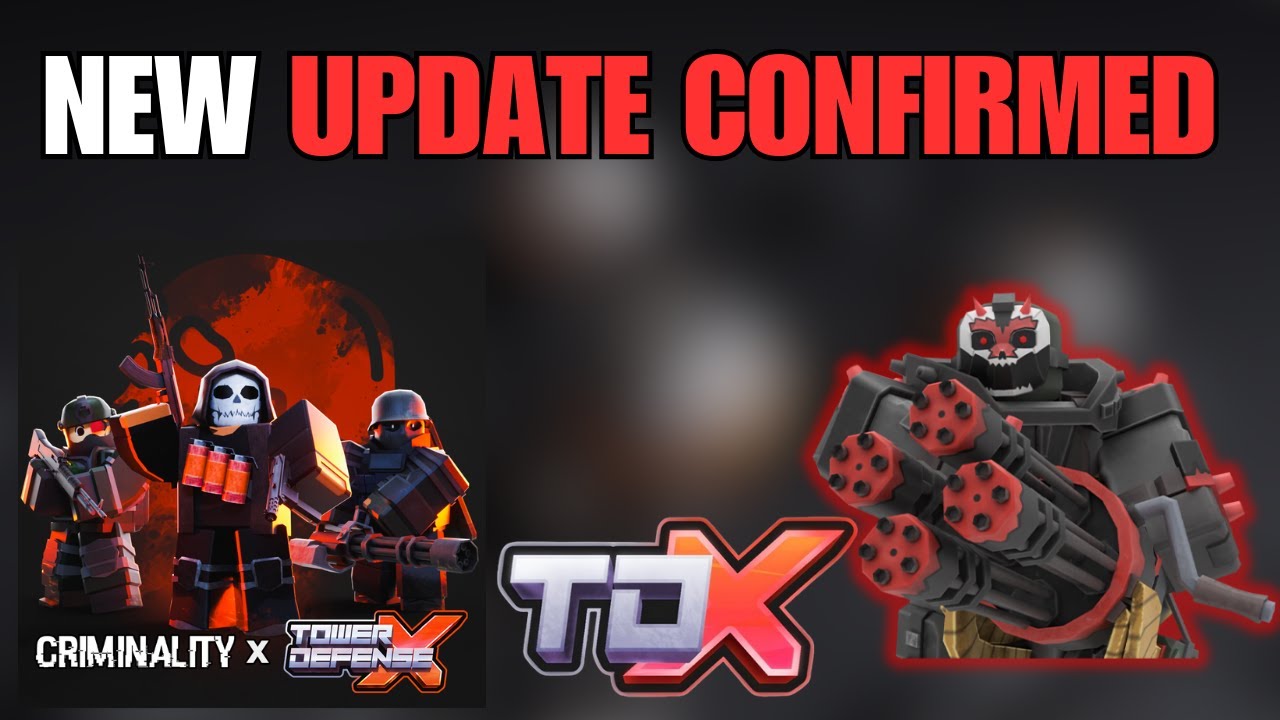 NEW TDX UPDATE CONFIRMED! | Roblox Tower Defense X - YouTube