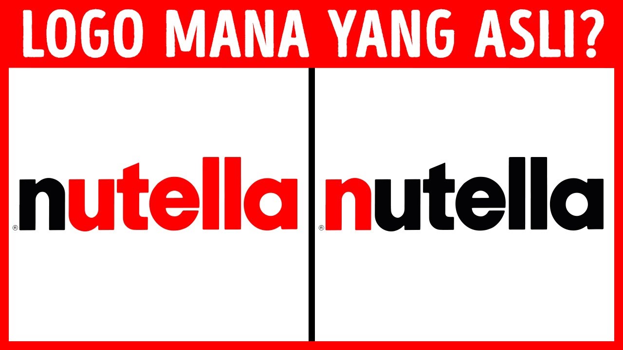 Berapa Logo Palsu yang Kamu Temukan? || Tes Memori - YouTube