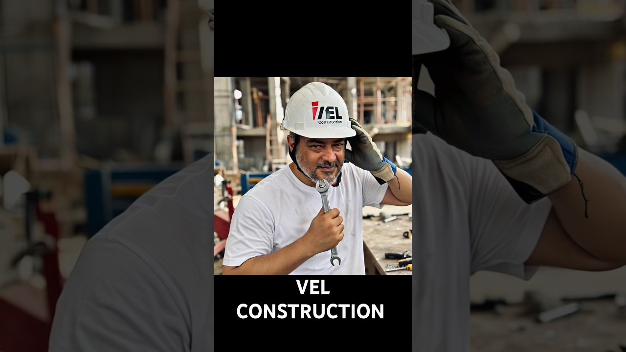 VEL CONSTRUCTION வீடு கட்டலாம் வாங்க - YouTube