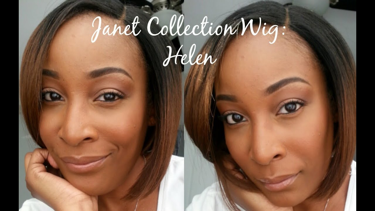 Janet Collection Wig Review: Helen - YouTube