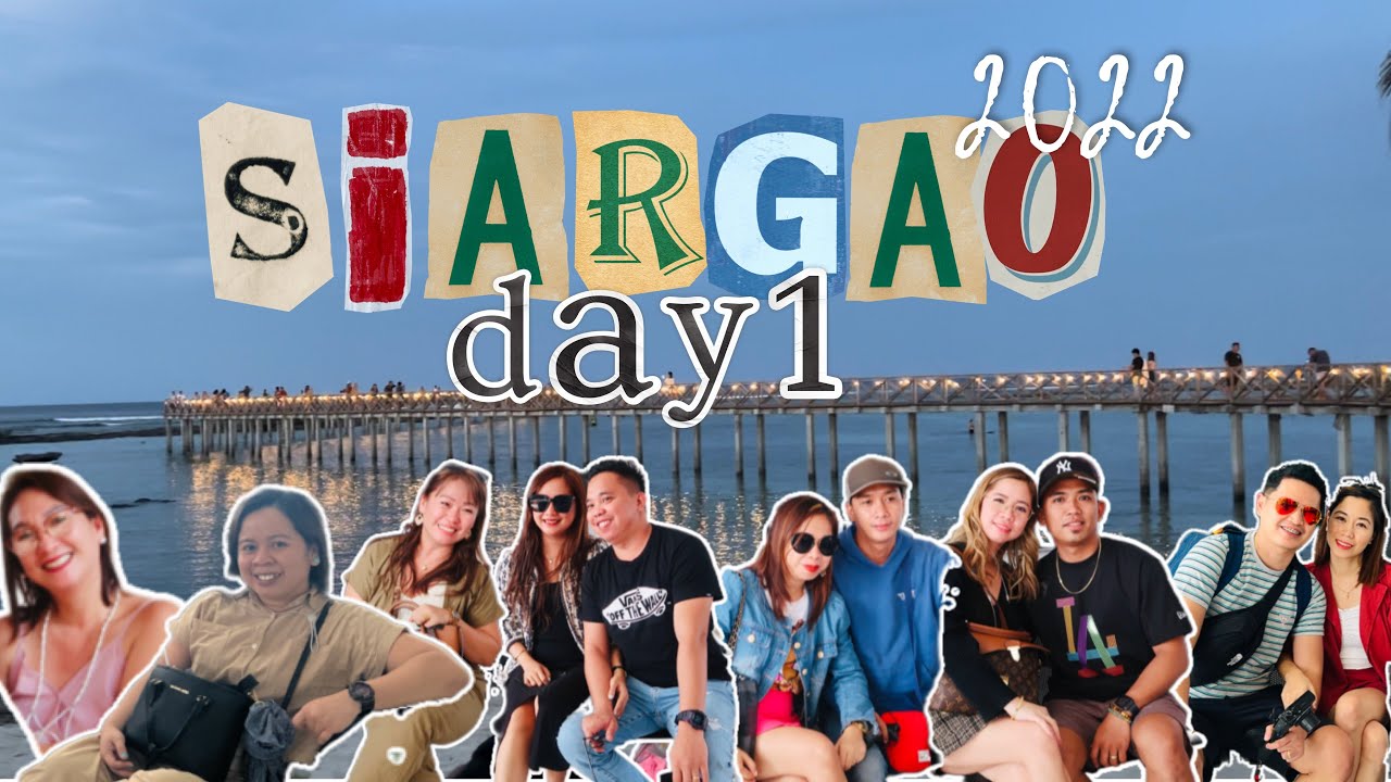Arrival + Cloud 9 + Surfing at Siargao | DAY 1 | JD World Channel # ...