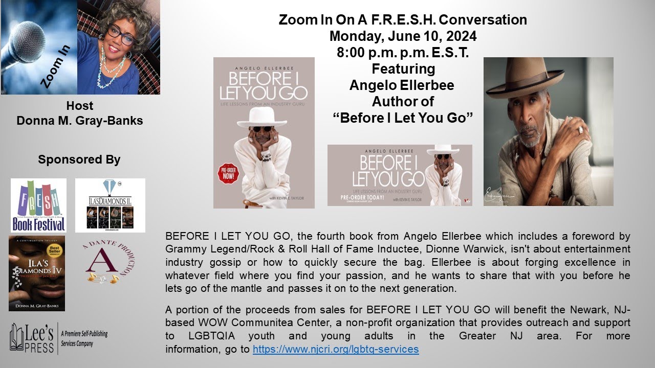 Angelo Ellerbee - author of "Before I Let Go" - YouTube