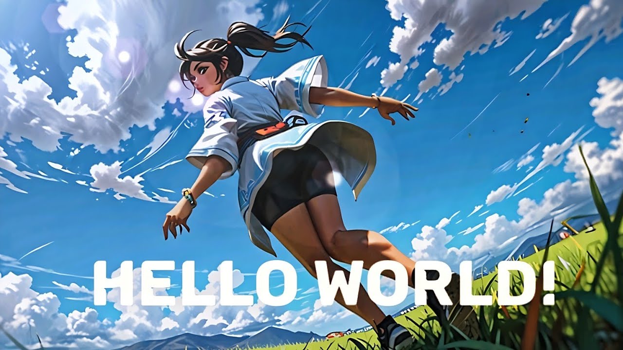 Ainime Opening Soundtrack #01 "HELLO WORLD" - 89 Entertainment - YouTube