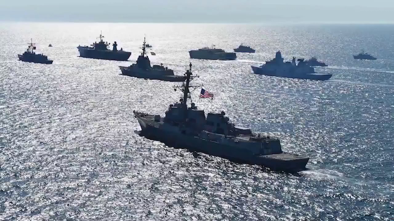(U.S Navy Big Exercise Baltic Operations (BALTOPS - YouTube