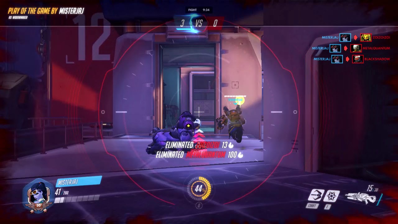 Overwatch Play: When rewatching kill feed satifies - YouTube