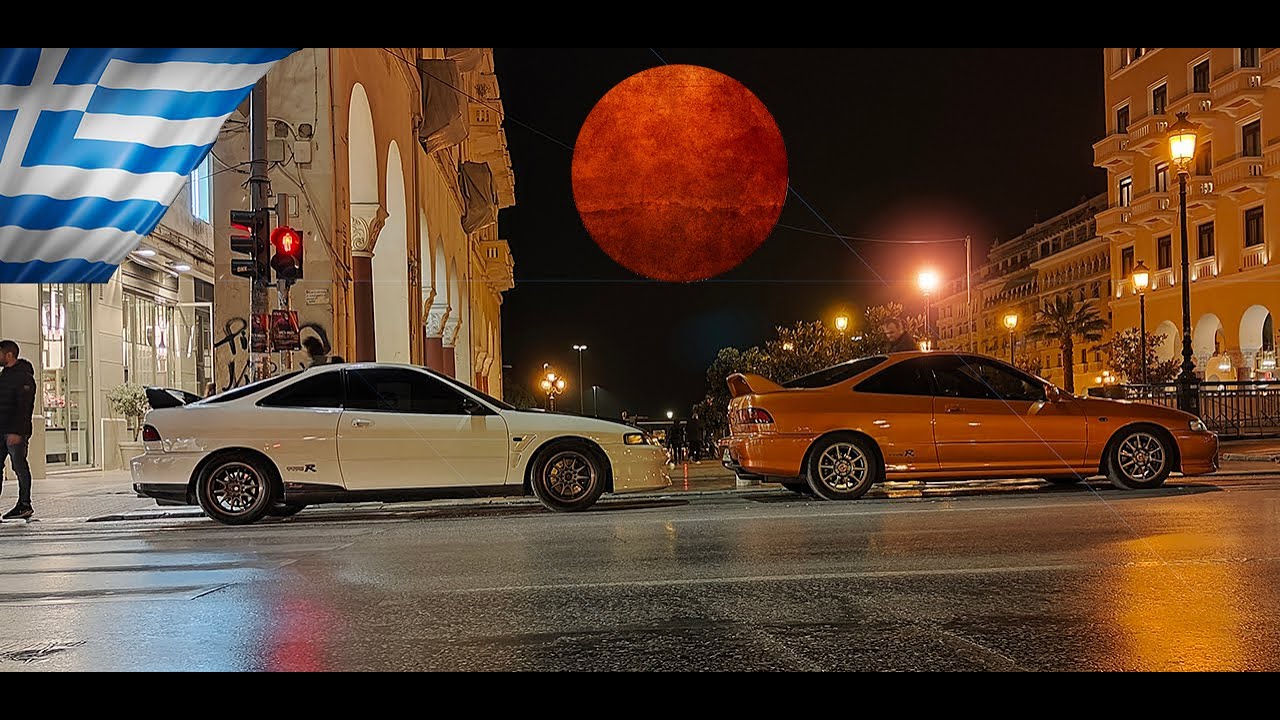 Honda Integra By Night..... - YouTube