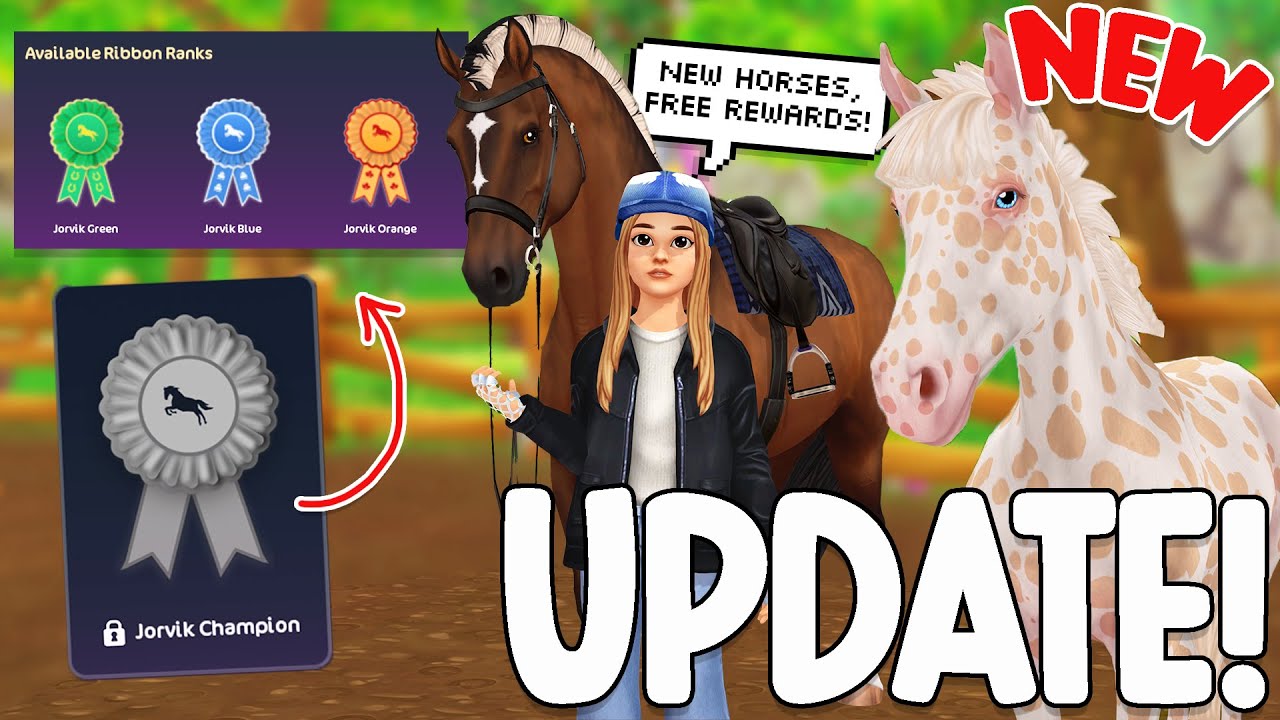 NEW CHAMPIONSHIP PROGRESSION SYSTEM, FREE REWARDS, NEW HORSE COAT ...