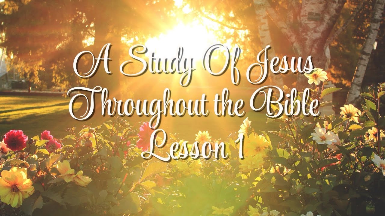 Lesson 1: Introduction and the first appearance of Jesus - YouTube