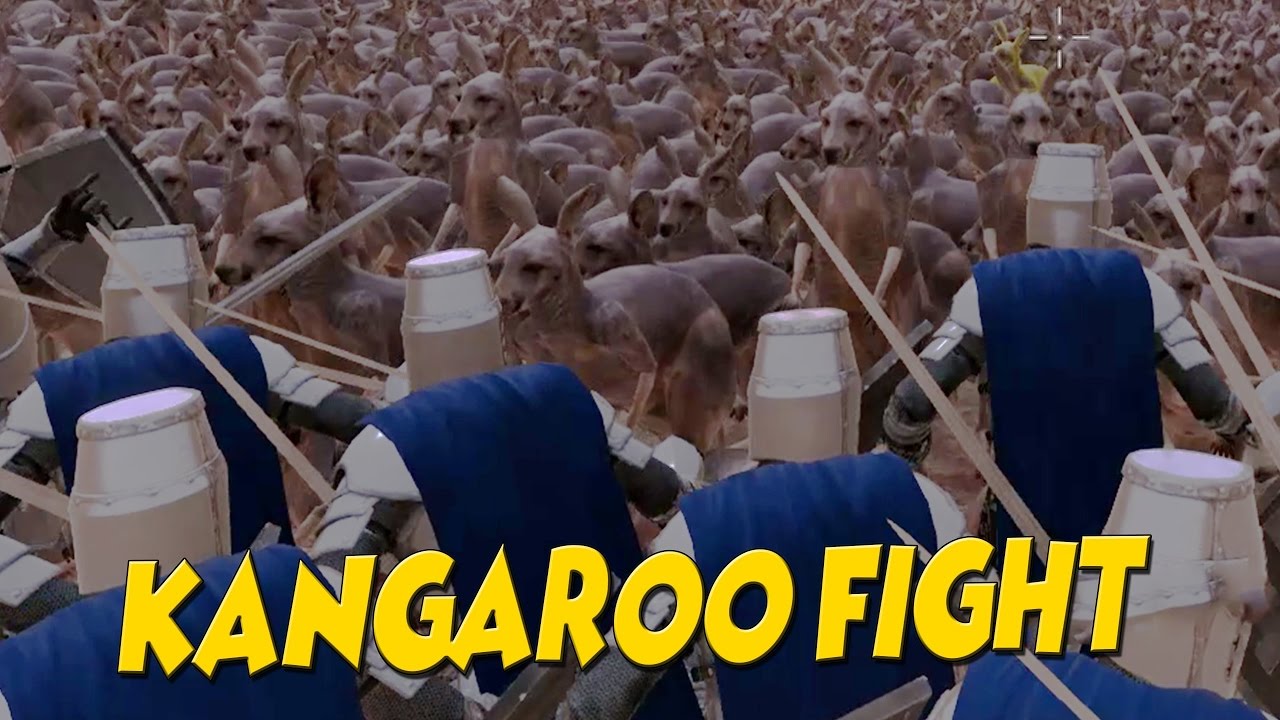 10,000 KANGAROOS vs 10,000 HEAVY KNIGHTS | Ultimate Epic Battle ...
