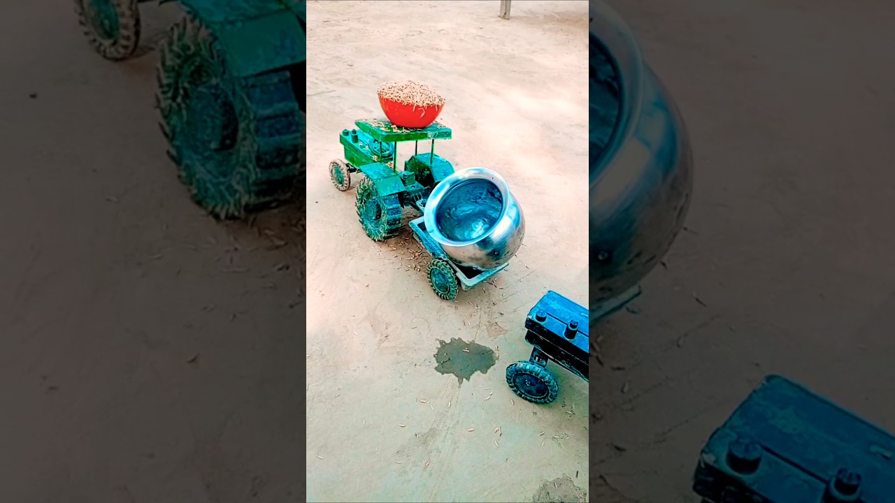 chal Meri gadi chhuk chhuk chhuk 🙏😭👍🚜 tractor #short #automobile # ...