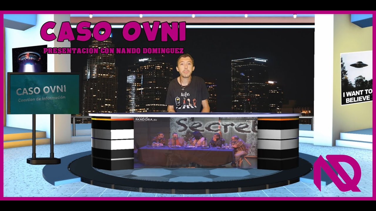 Caso Ovni - Presentación con Nando Dominguez - YouTube
