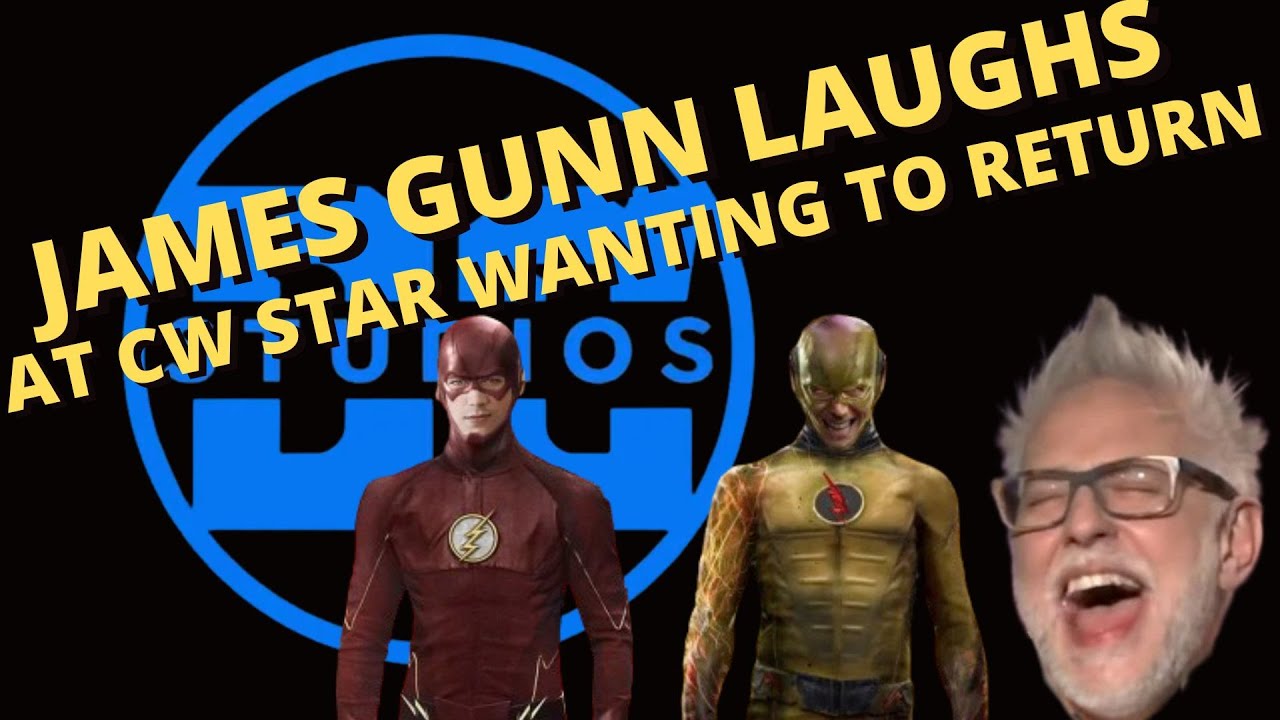 James Gunn LAUGHS at CW Star wanting to RETURN!! - YouTube