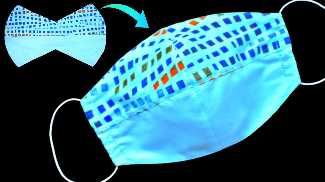 Very Easy New Style Pattern Mask - Face Mask Sewing Tutorial - Anyone ...