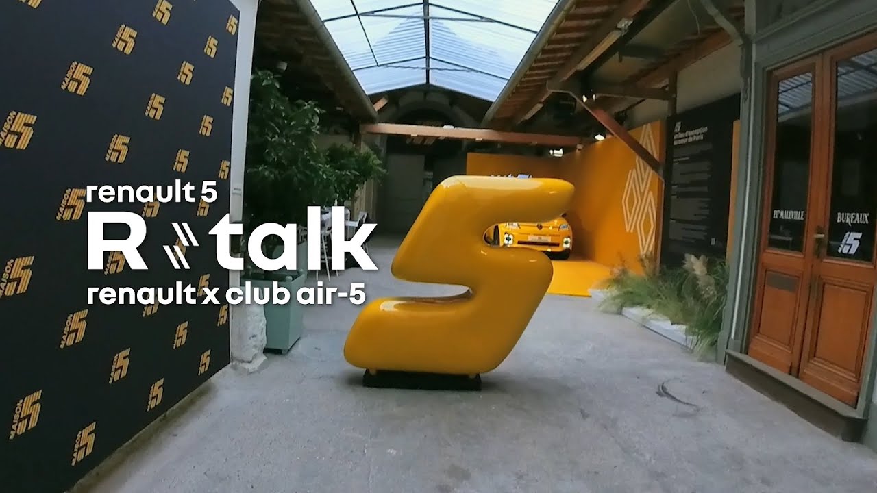 R:talk fan club | Renault 5 E-Tech 100% electric a MAISON5 - YouTube