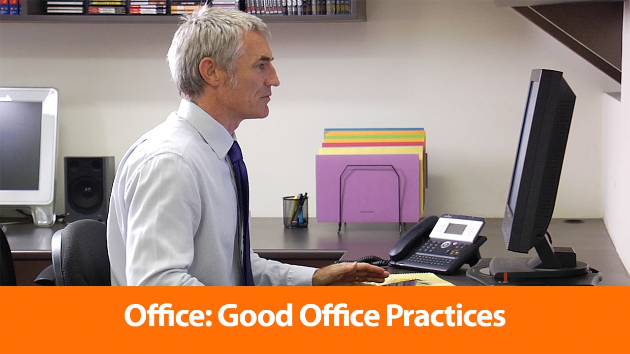 Good Office Practices - Health and Safety Training Video - YouTube