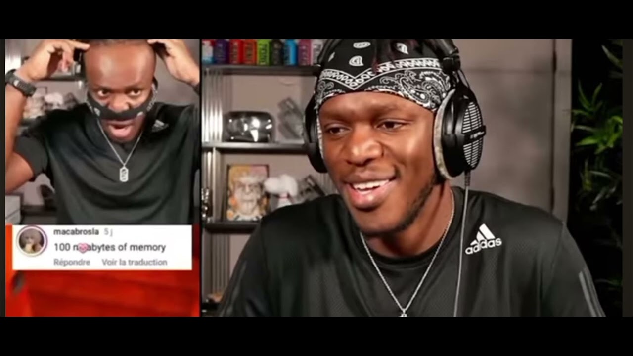 2 minutes and 5 seconds of random people's clips of ksi's forehead ...