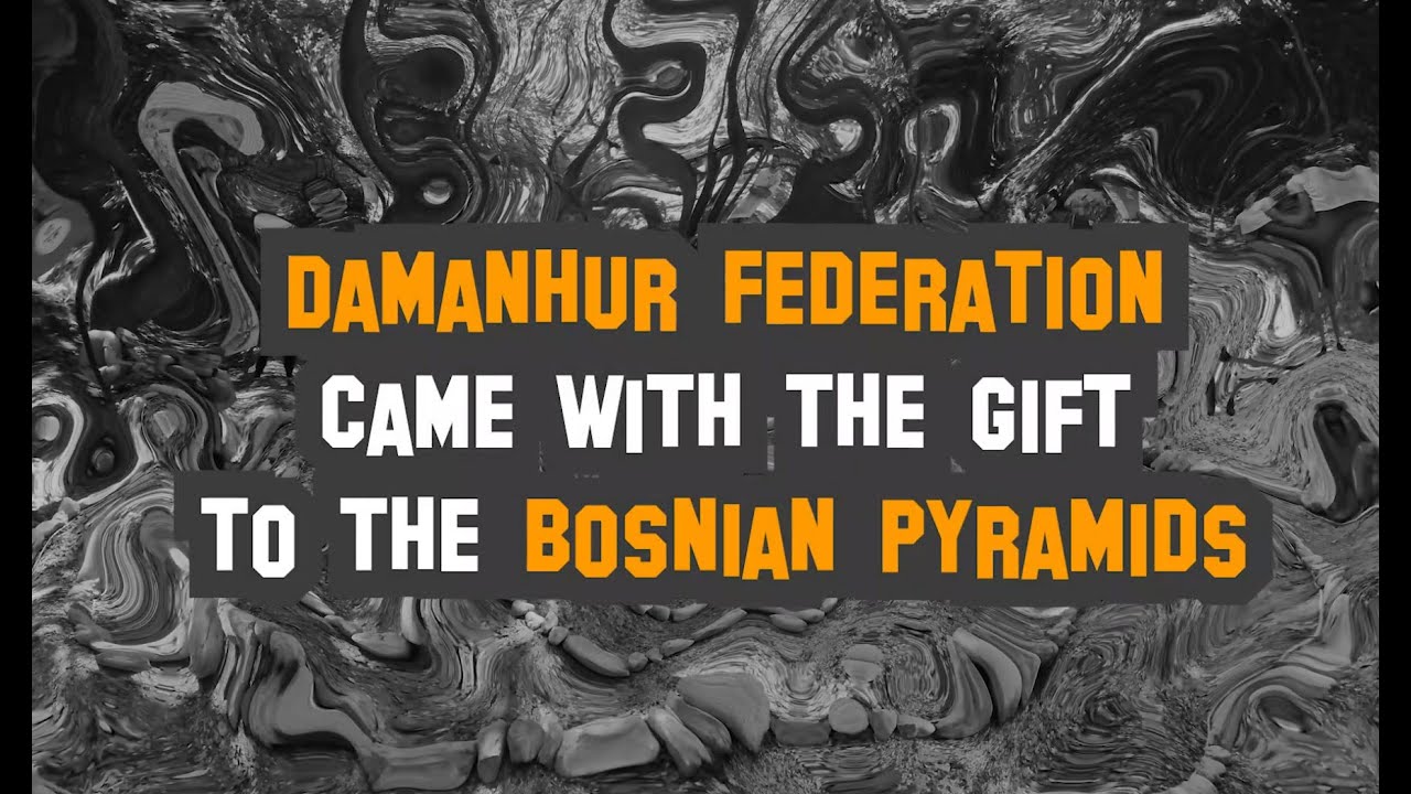 Damanhur Federation came with the gift to the Bosnian Pyramids - YouTube