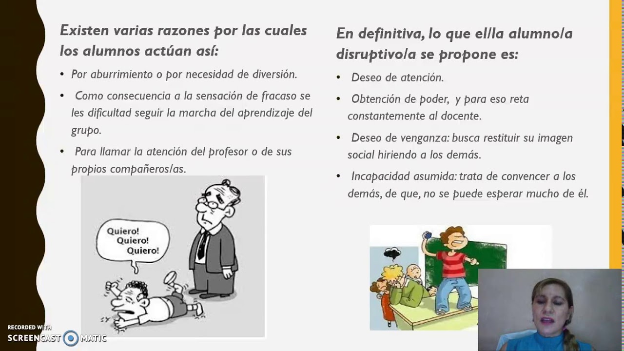 CLAVES PARA MANEJAR LAS CONDUCTAS DISRUPTIVAS EN EL AULA - YouTube