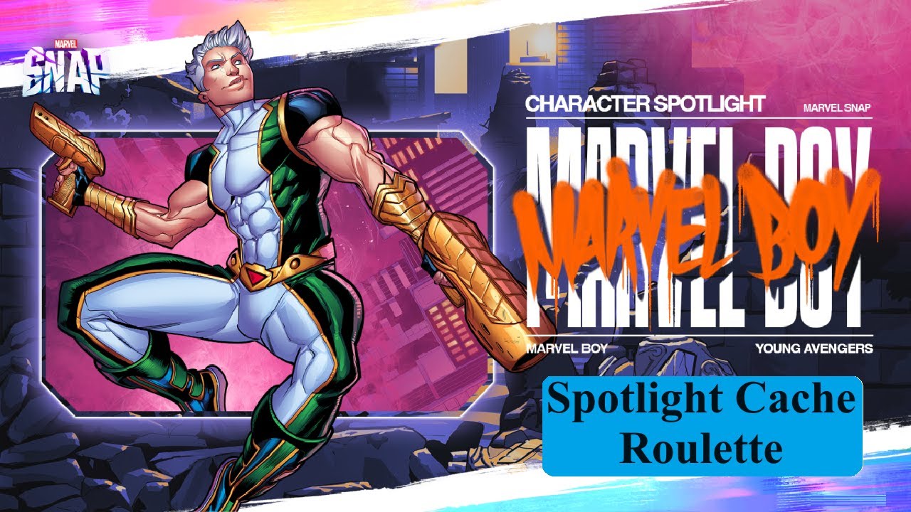 Marvel Snap Spotlight Cache Roulette (MARVEL BOY) - YouTube