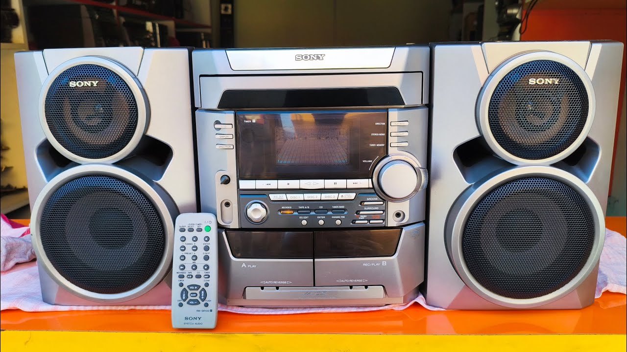 SONY MUSIC SYSTEMS MODEL GX2000 V90 total new condition set CD not ...