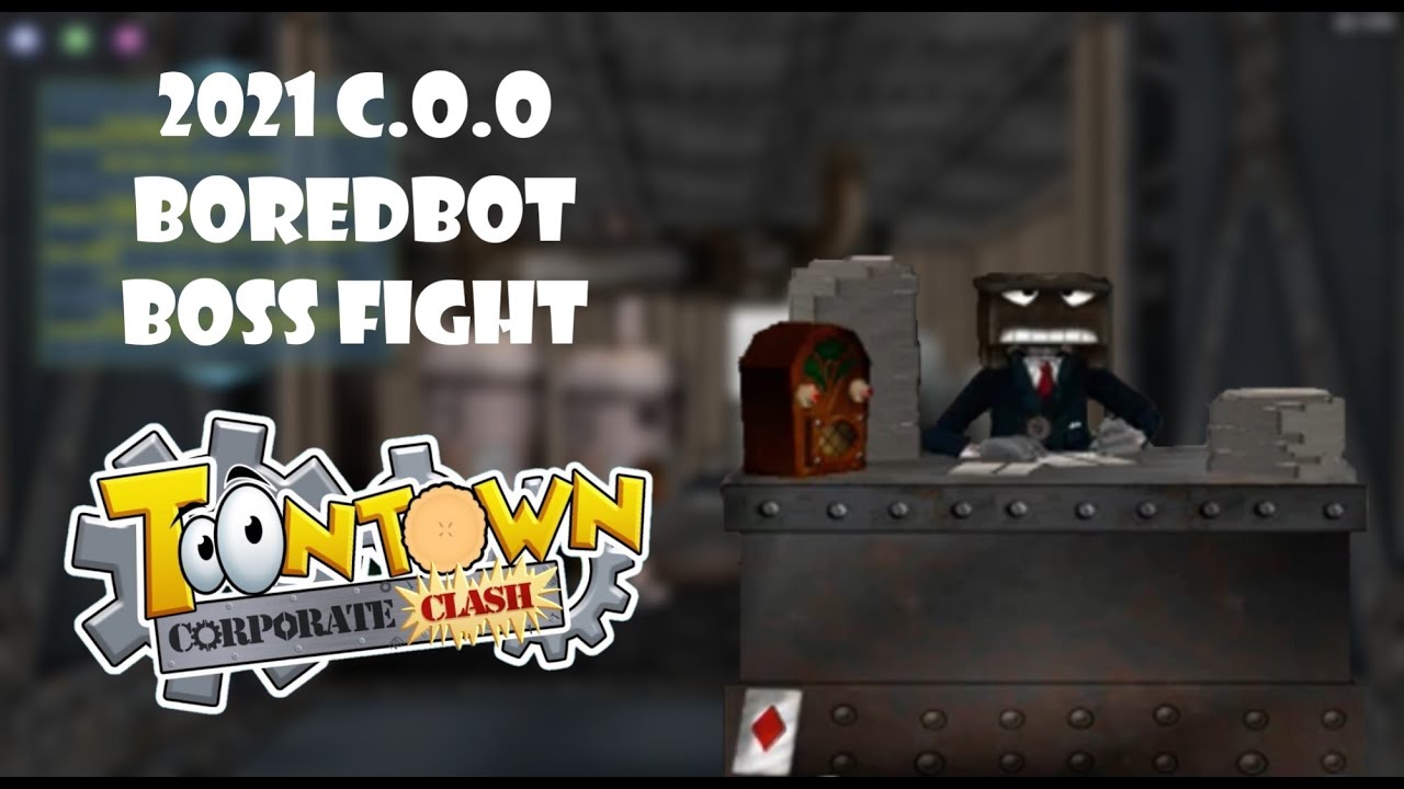 April Toons 2021 C.O.O. Boredbot Boss (Ottoman) on Toontown: Corporate ...