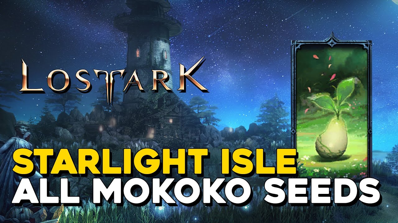 Lost Ark All Starlight Isle Mokoko Seed Locations - YouTube