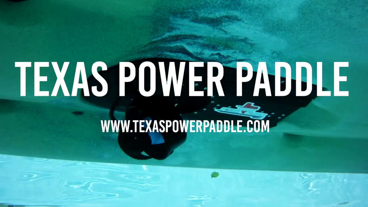 Texas Power Paddle | Fully Retractable Propulsion System - YouTube