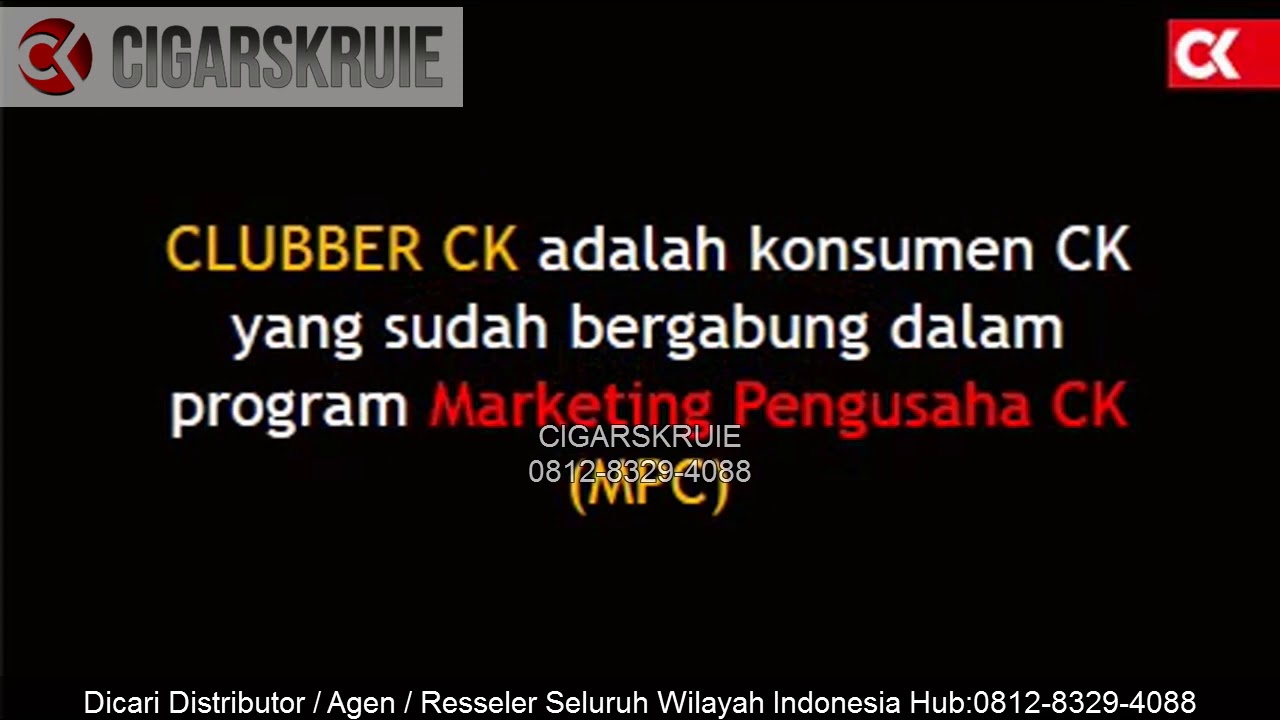 Apa Itu Rokok Rempah CK Cigarskruie ? Ini Penjelasan Lengkapnya - YouTube