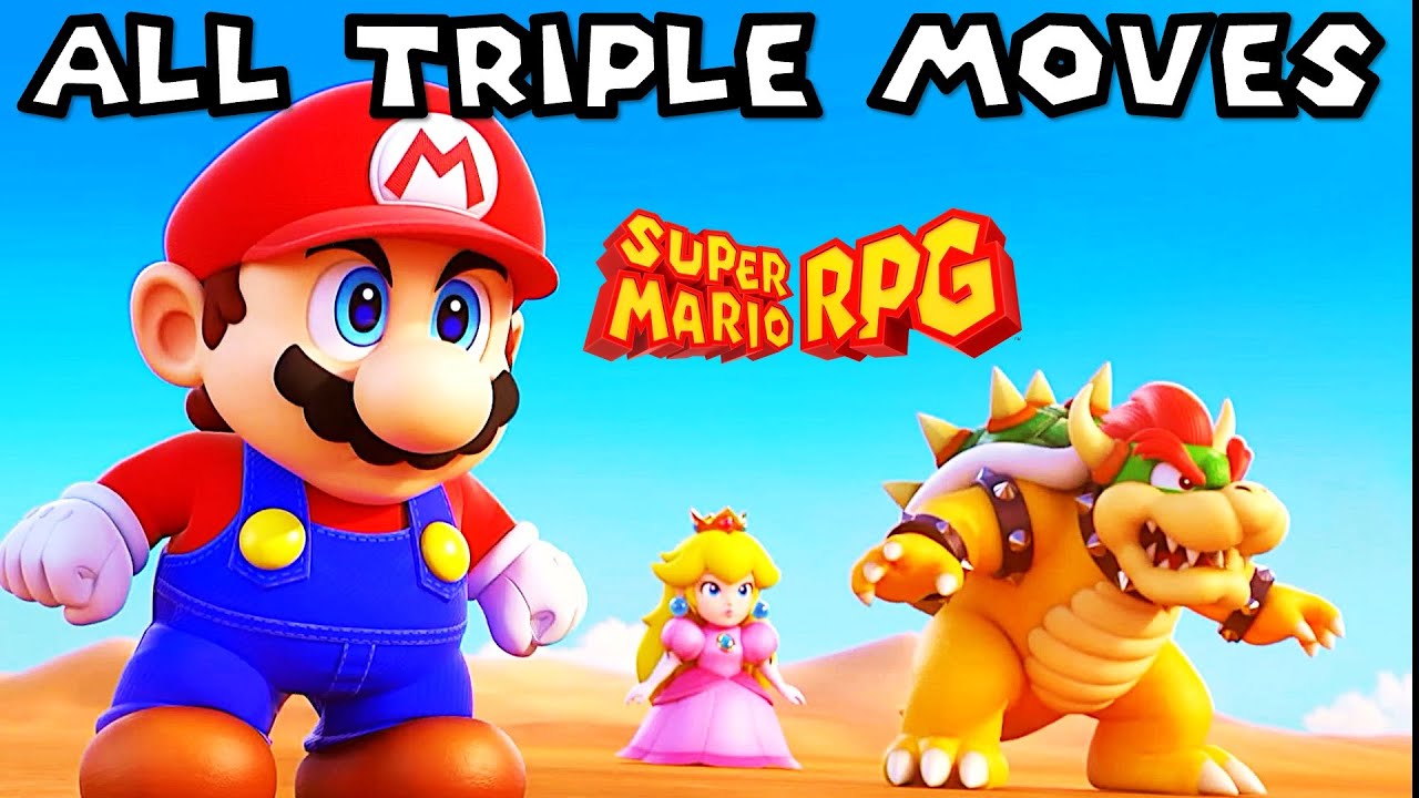 Super Mario RPG (Switch) – All Triple Moves - YouTube