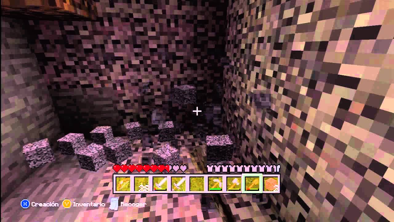 Minecraft Xbox Tutorial Como Conseguir Pedernal - YouTube