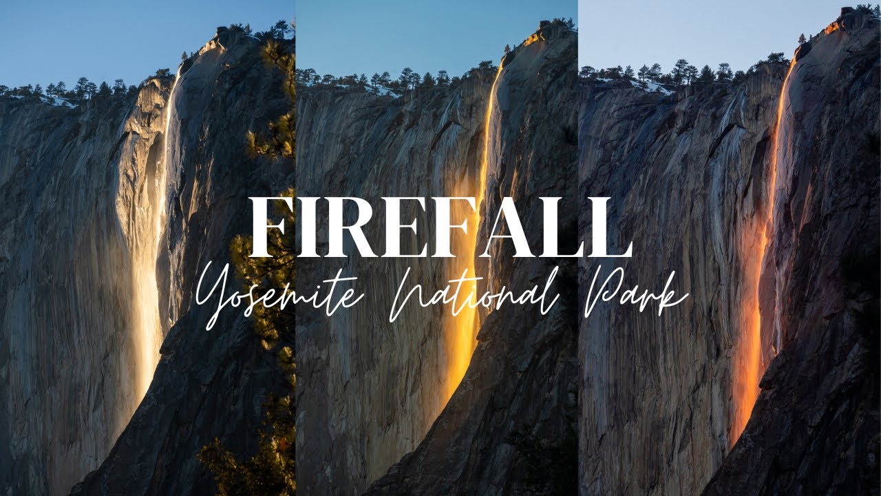 Experiencing Firefall in Yosemite National Park - YouTube